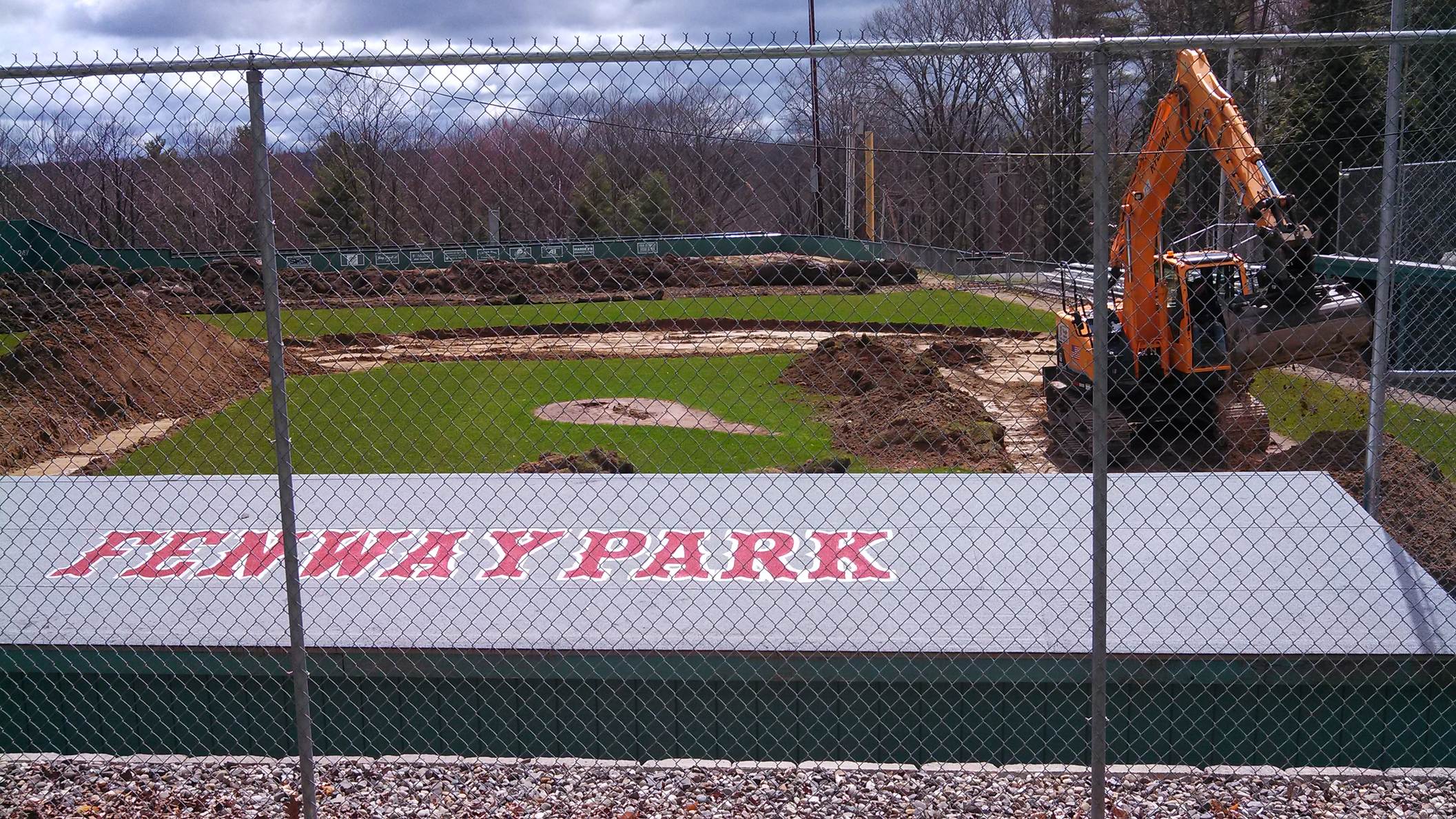 Mini Fenway Park upgrade with GreenFields product